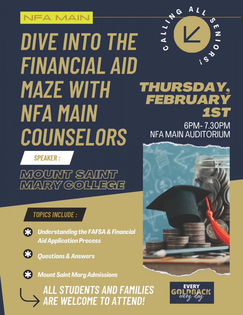 Understanding Financial Aid & FAFSA with NFA Guidance- News - NECSD